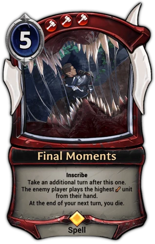Final Moments | Eternal Card Game Wiki | Fandom