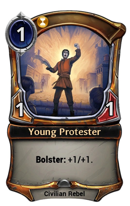 Young Protester | Eternal Card Game Wiki | Fandom