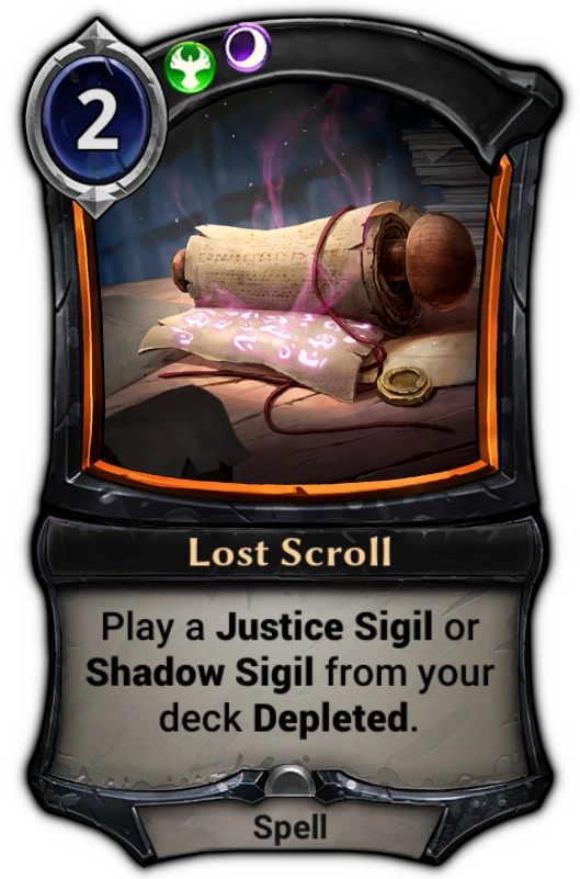 Lost Scroll | Eternal Card Game Wiki | Fandom