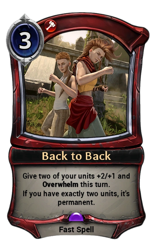 Back to Back | Eternal Card Game Wiki | Fandom