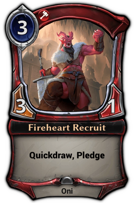 Fireheart Recruit | Eternal Card Game Wiki | Fandom