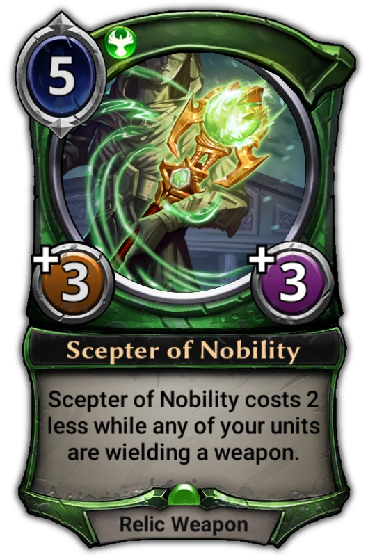 Scepter of Nobility | Eternal Card Game Wiki | Fandom