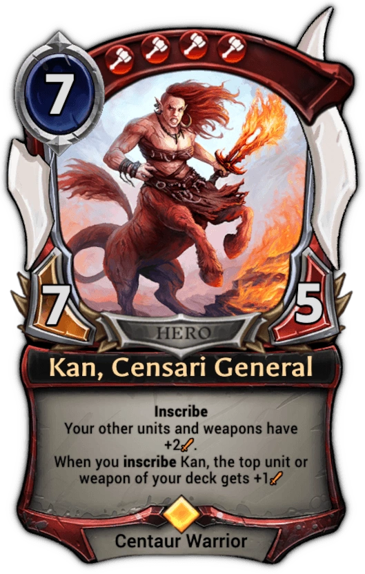 Kan, Censari General | Eternal Card Game Wiki | Fandom