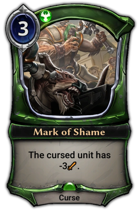 Mark of Shame | Eternal Card Game Wiki | Fandom
