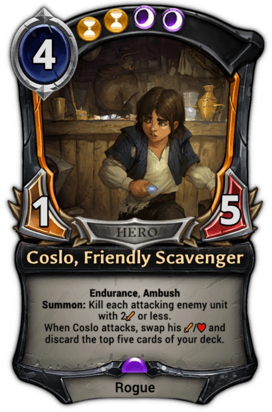 Coslo, Friendly Scavenger | Eternal Card Game Wiki | Fandom