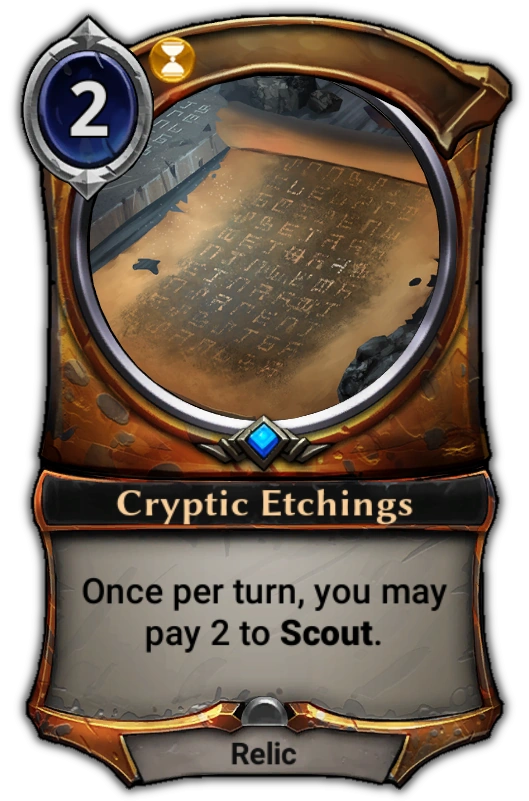 Cryptic Etchings | Eternal Card Game Wiki | Fandom