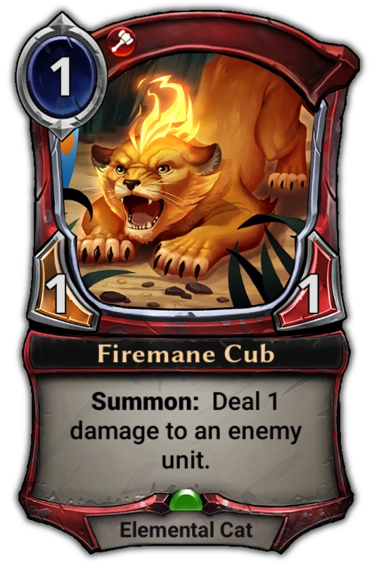 Firemane Cub | Eternal Card Game Wiki | Fandom