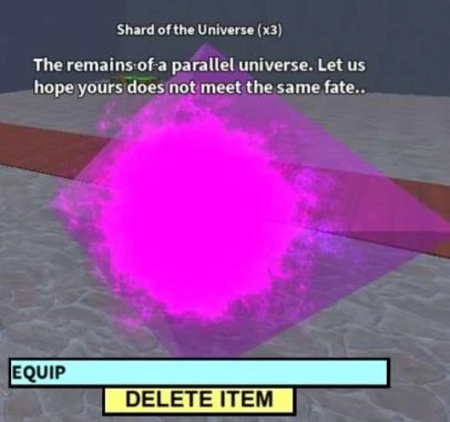 Shard of the Universe | Eternal Craftwars Wiki | Fandom