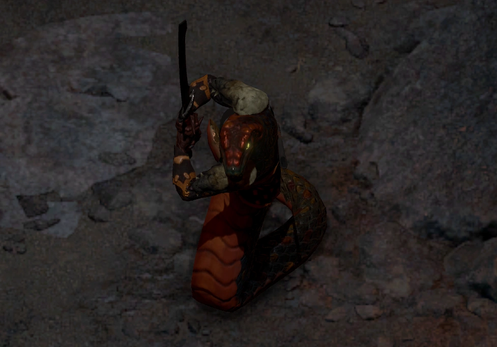Flame nāga marauder - Official Pillars of Eternity Wiki