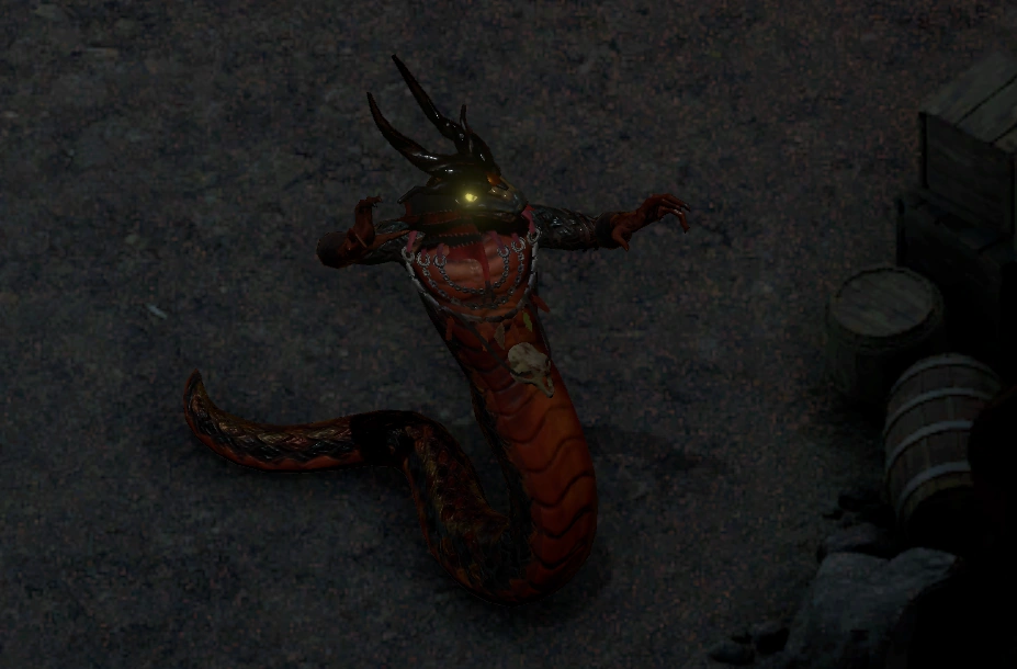 Flame nāga sorcerer - Official Pillars of Eternity Wiki