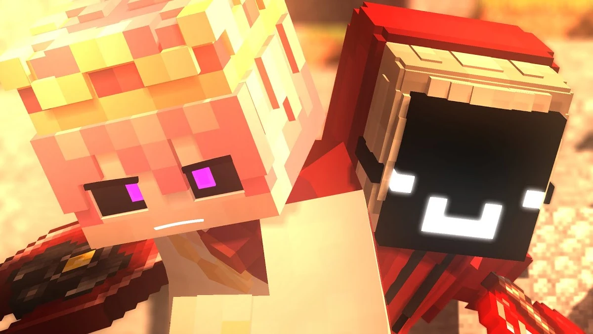 "Falling" - Nightmare VS Technoblade | EthanAnimatez Wiki | Fandom