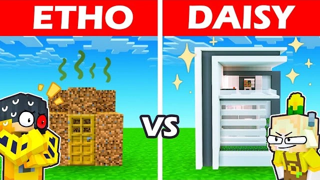 Minecraft Build Battle - ETHOBOT VS DAISY | Ethopedia Wiki | Fandom