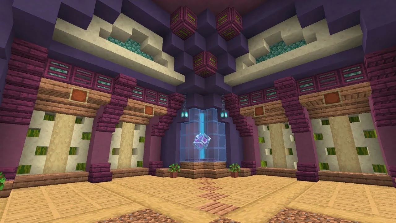 Minecraft Chest Room