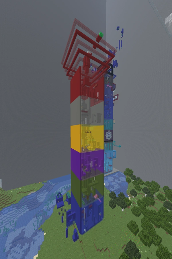 Steeple of The Multicolor Bastion | EToH in Minecraft Wiki | Fandom
