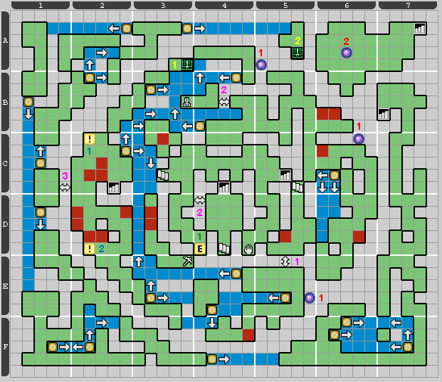 Map:EO2U/19F | Etrian Odyssey Wiki | Fandom
