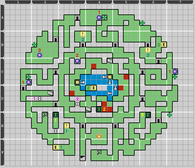 Map:EO2U/16F | Etrian Odyssey Wiki | Fandom
