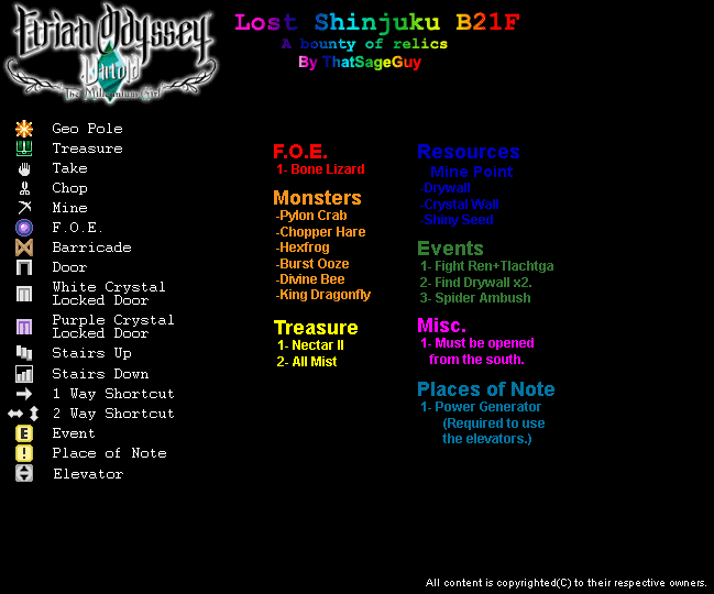 Map:EOU/B21F | Etrian Odyssey Wiki | Fandom