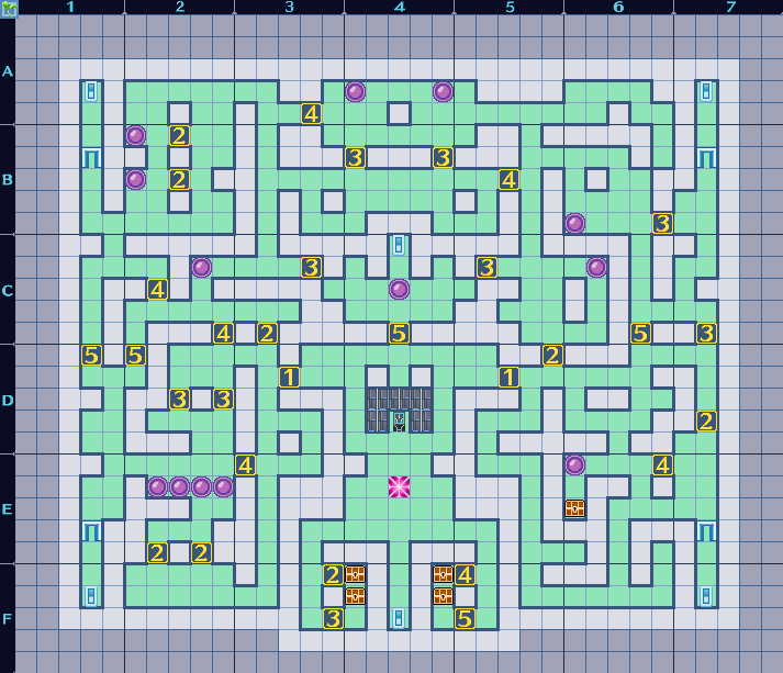 Map:EOU/A2 | Etrian Odyssey Wiki | Fandom
