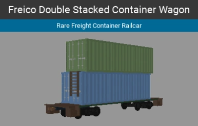 Freico Double Stacked Container Wagon | Edward The Man-Eating Train ...
