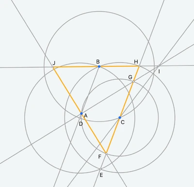 Triangle by Altitude Base Points | Euclidea Wiki | Fandom