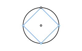 Inscribed Square | Euclidea Wiki | Fandom