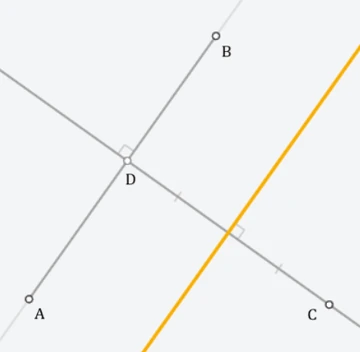 Line Equidistant from Three Points | Euclidea Wiki | Fandom