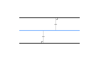 Line Equidistant from Two Lines | Euclidea Wiki | Fandom