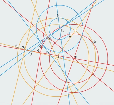 Circle Equidistant from Four Points | Euclidea Wiki | Fandom