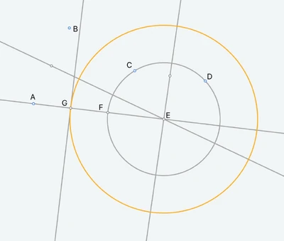 Circle Equidistant from Four Points | Euclidea Wiki | Fandom