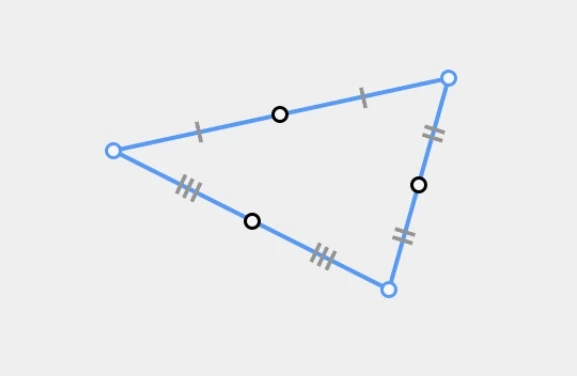Triangle by Midpoints | Euclidea Wiki | Fandom