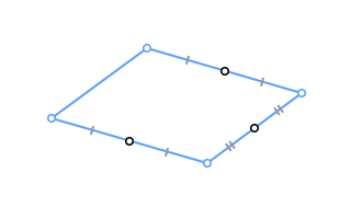 Parallelogram by Three Midpoints | Euclidea Wiki | Fandom