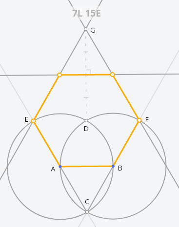 Regular Hexagon | Euclidea Wiki | Fandom