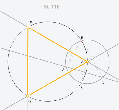 Equilateral Triangle in Circle | Euclidea Wiki | Fandom