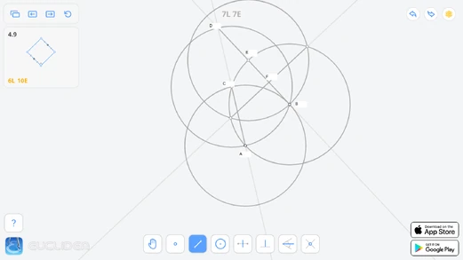 Square by Opposite Midpoints | Euclidea Wiki | Fandom
