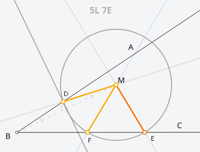 Three equal segments - 1 | Euclidea Wiki | Fandom