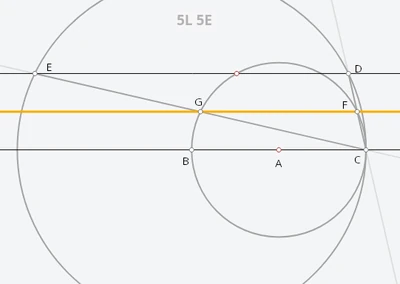 Line Equidistant from Two Lines | Euclidea Wiki | Fandom