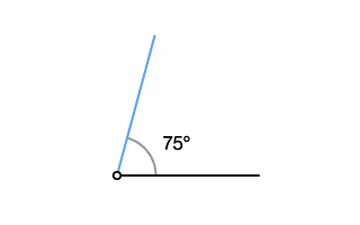 75 Degree Angle