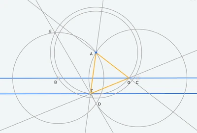 Equilateral Triangle - 2 | Euclidea Wiki | Fandom