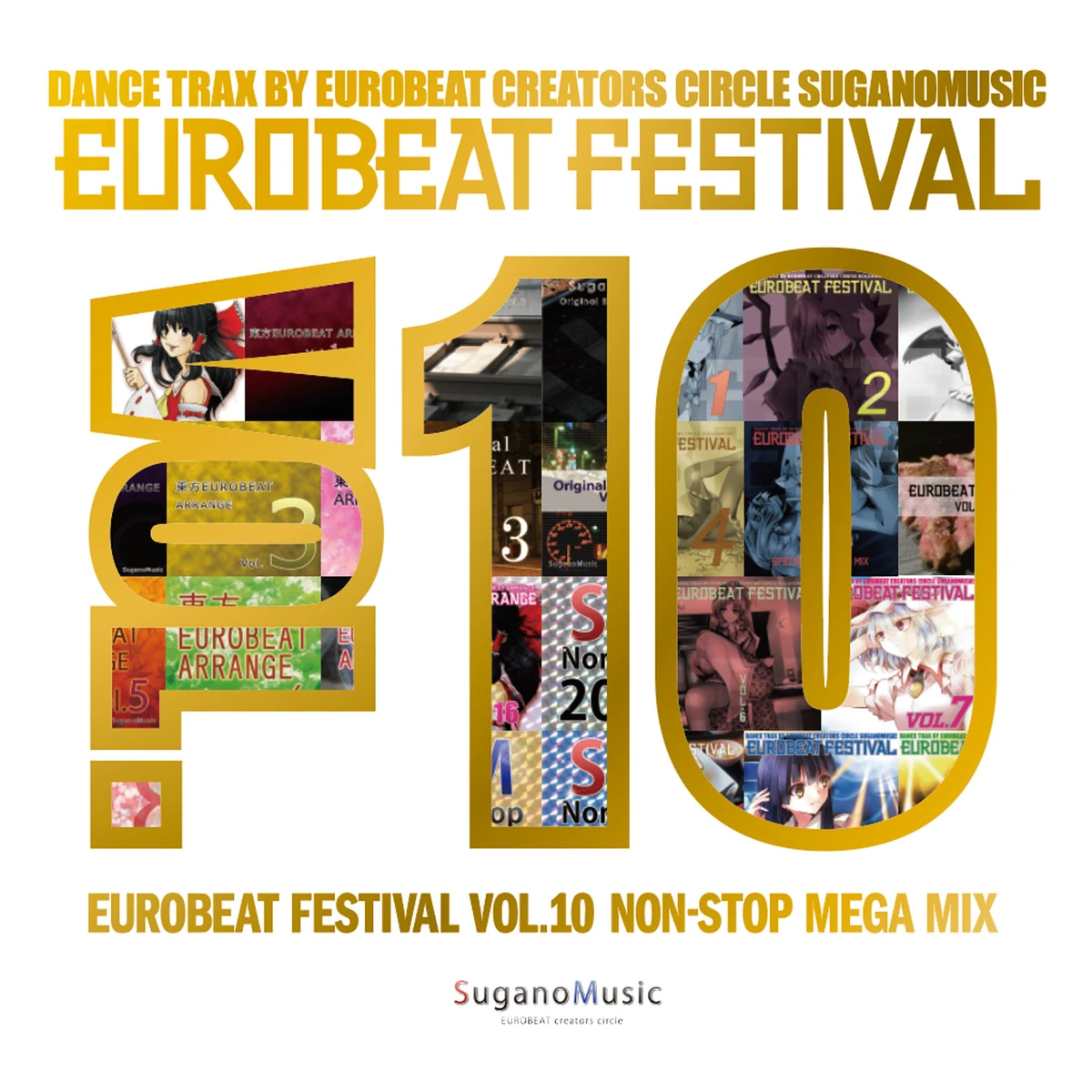 EUROBEAT FESTIVAL VOL.10 NON-STOP MEGA MIX | Eurobeat Wiki | Fandom
