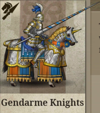 Gendarme Knights | European war 7:Medieval Wiki | Fandom