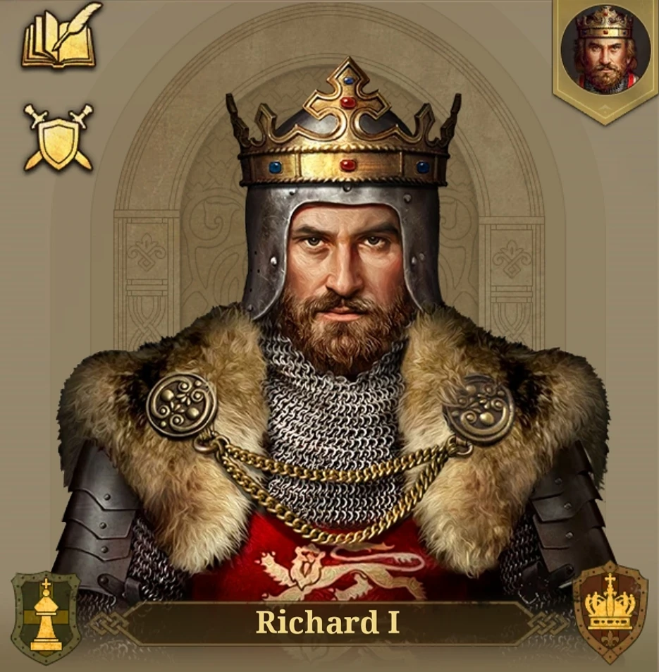 Richard I / Lionheart the Crusader King | European War VII: Medieval ...