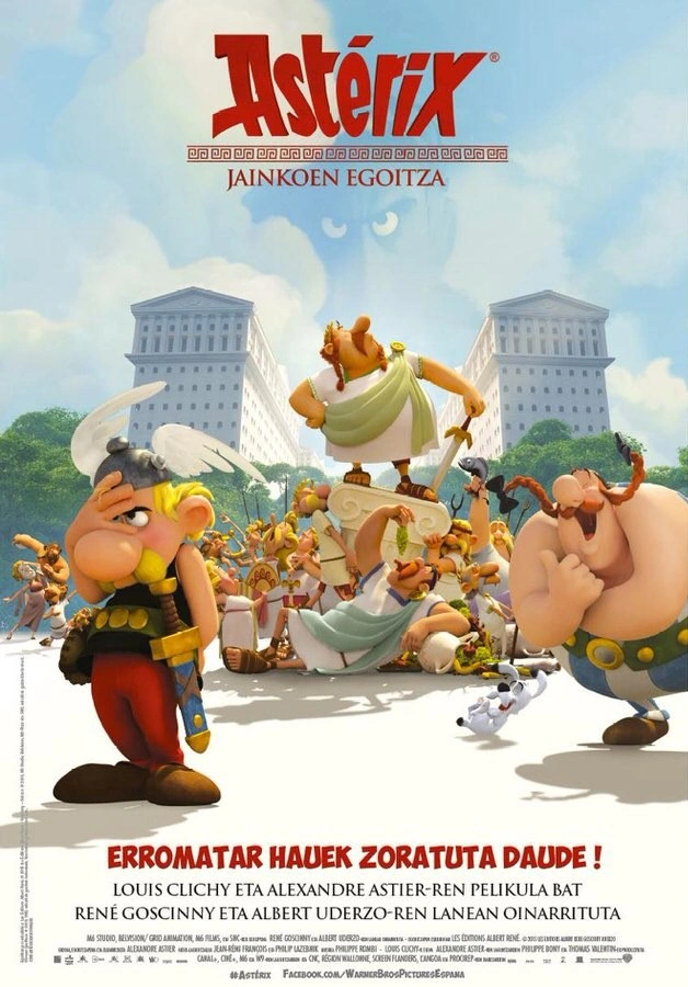 Astérix: Jainkoen egoitza | Euskal Bikoizketa Wiki | Fandom