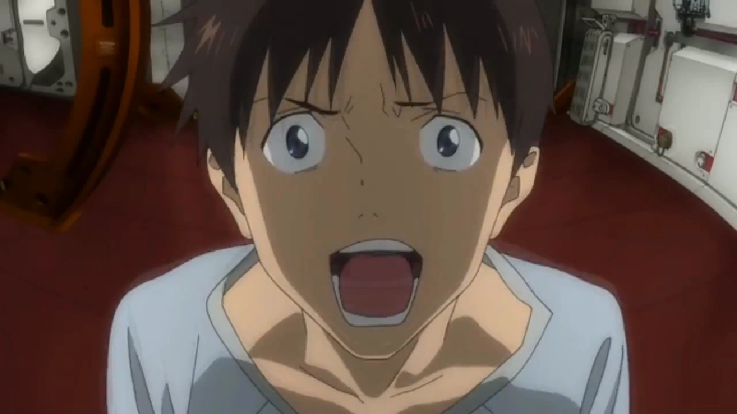 Shinji Ikari Screaming