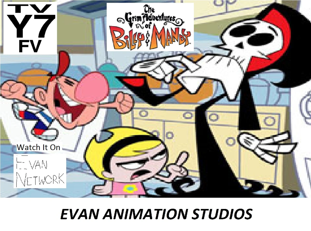 What if Evan Tackett was born in 1954/Evan Animation Studios/The Grim ...
