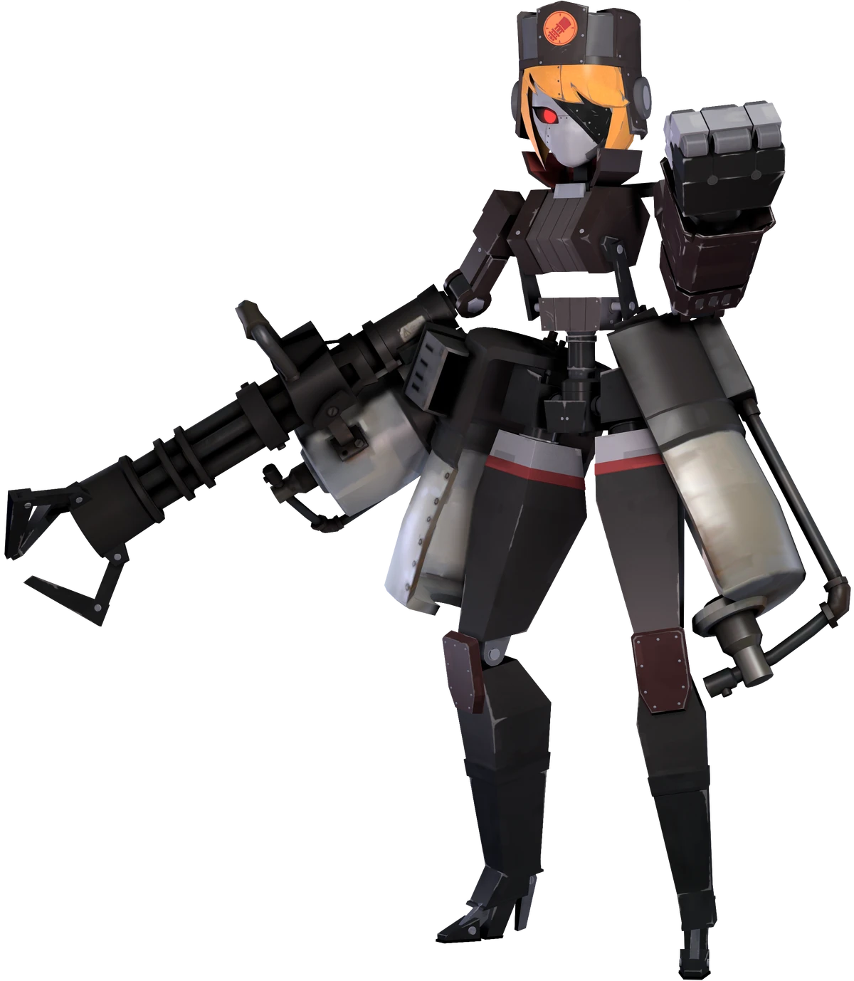 Sasha The Minigun | Evanverse Encylopedia Wiki | Fandom