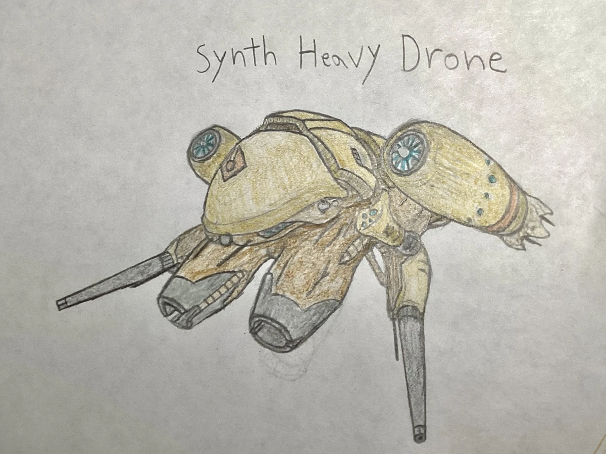Combine Synth Heavy Drone | Evanverse Encylopedia Wiki | Fandom
