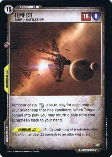 Tempest | EVE: The Second Genesis, Collectible Card Game Wiki | Fandom