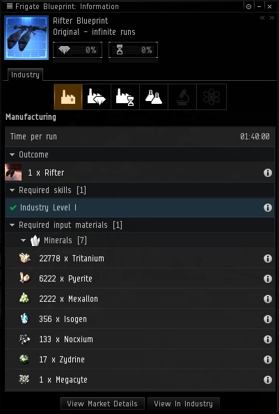 Blueprint | Wiki Eve Online | Fandom