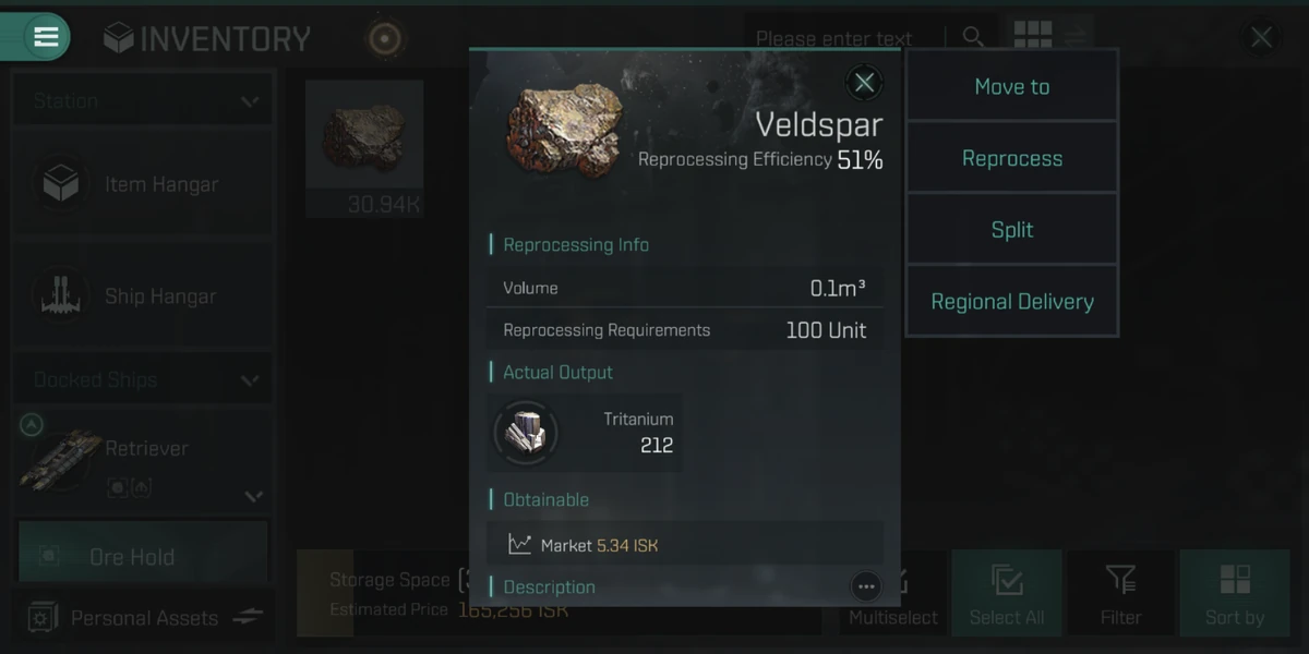 Ore Reprocessing | EVE Echoes Wiki | Fandom