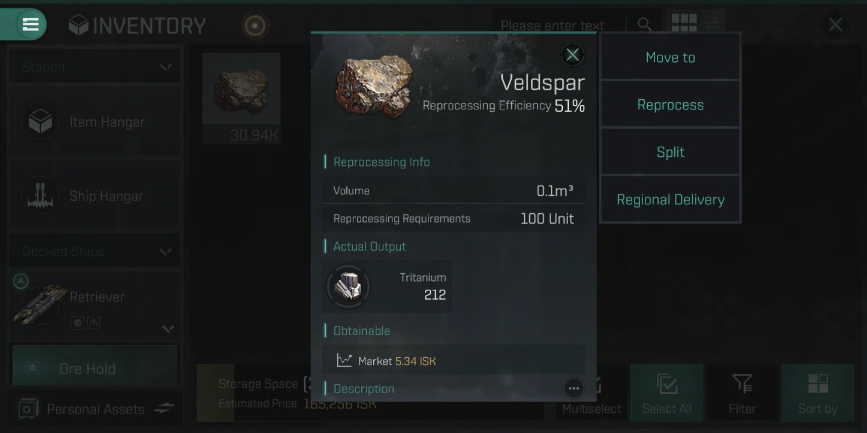 Ore Reprocessing | EVE Echoes Wiki | Fandom